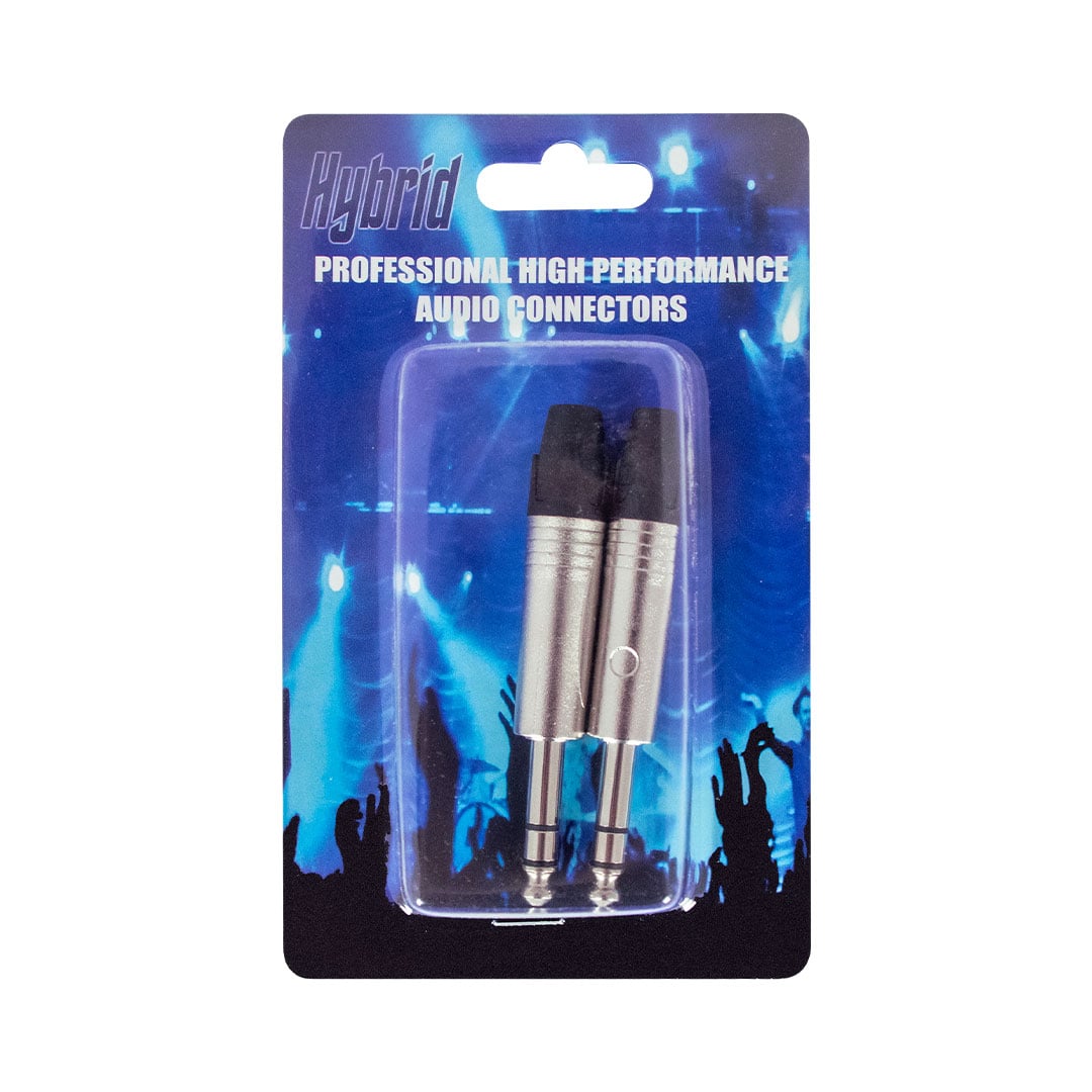Hybrid 2 Pack Stereo Jack (6.3mm) - A1 Sound