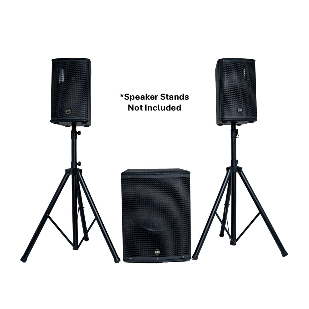 PowerWorks MERCURY P15.2 MKI Portable PA System-No Stands - A1 Sound