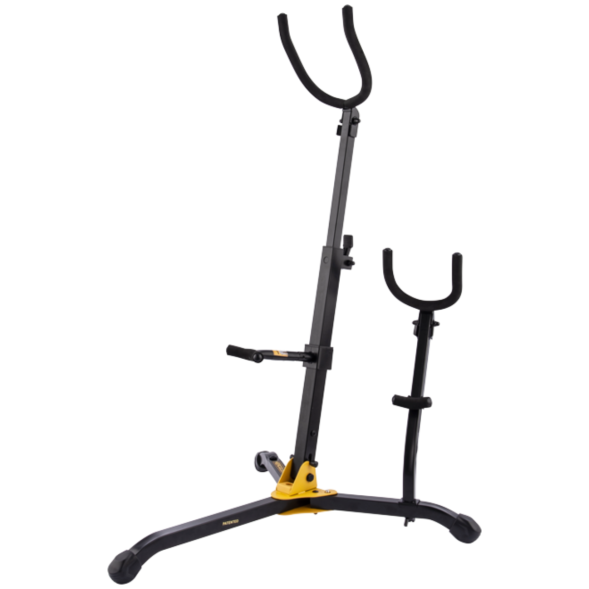 Hercules Stand DS536B 1 Baritone Sax And Alto/Tenor Sax Stand - A1 Sound