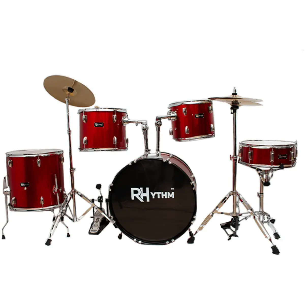 Rhythm JW22165PVC16 MI 5PC Drum Set - A1 Sound